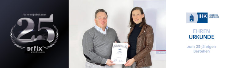 25. Jahre orfix International GmbH – Firmenjubiläum - orfix